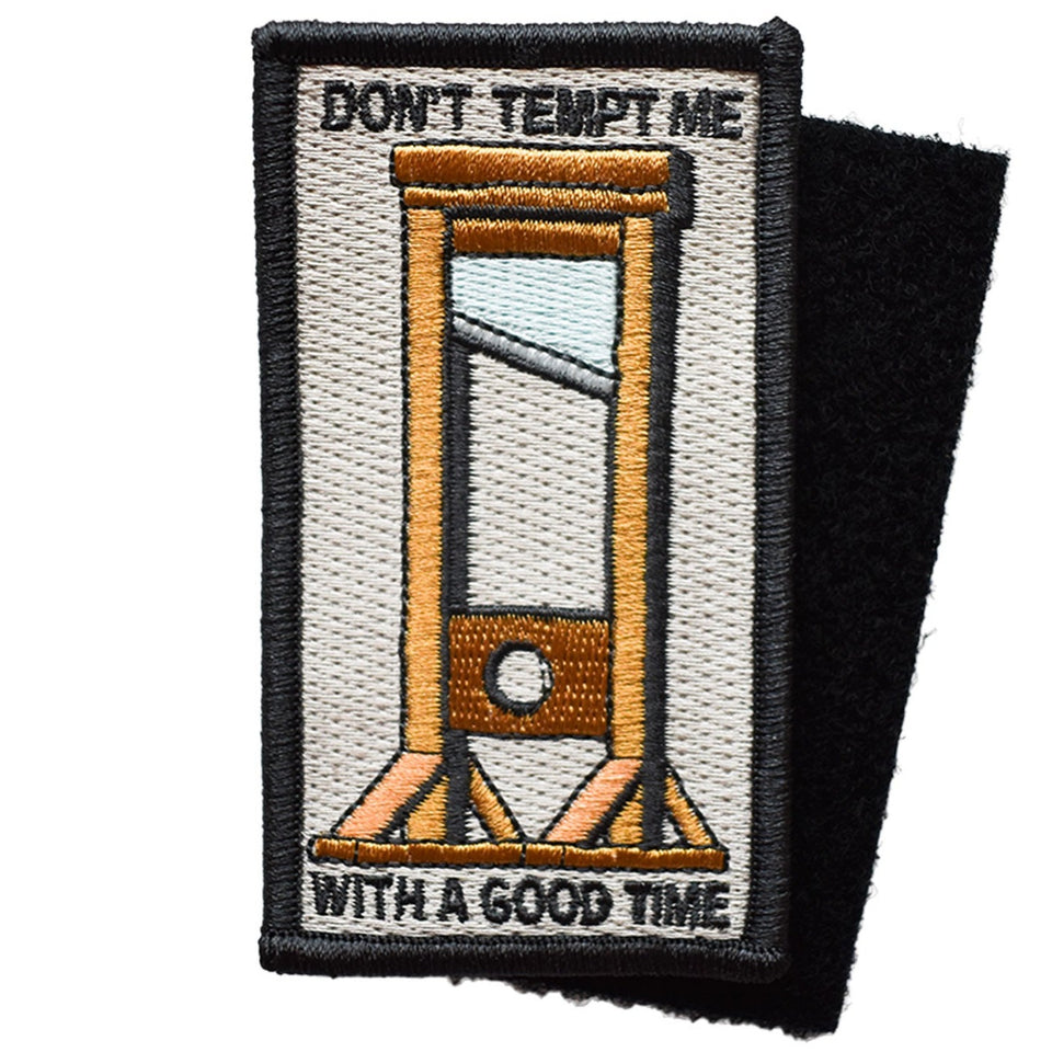 Don't Tempt Me (Iron-On Patch)