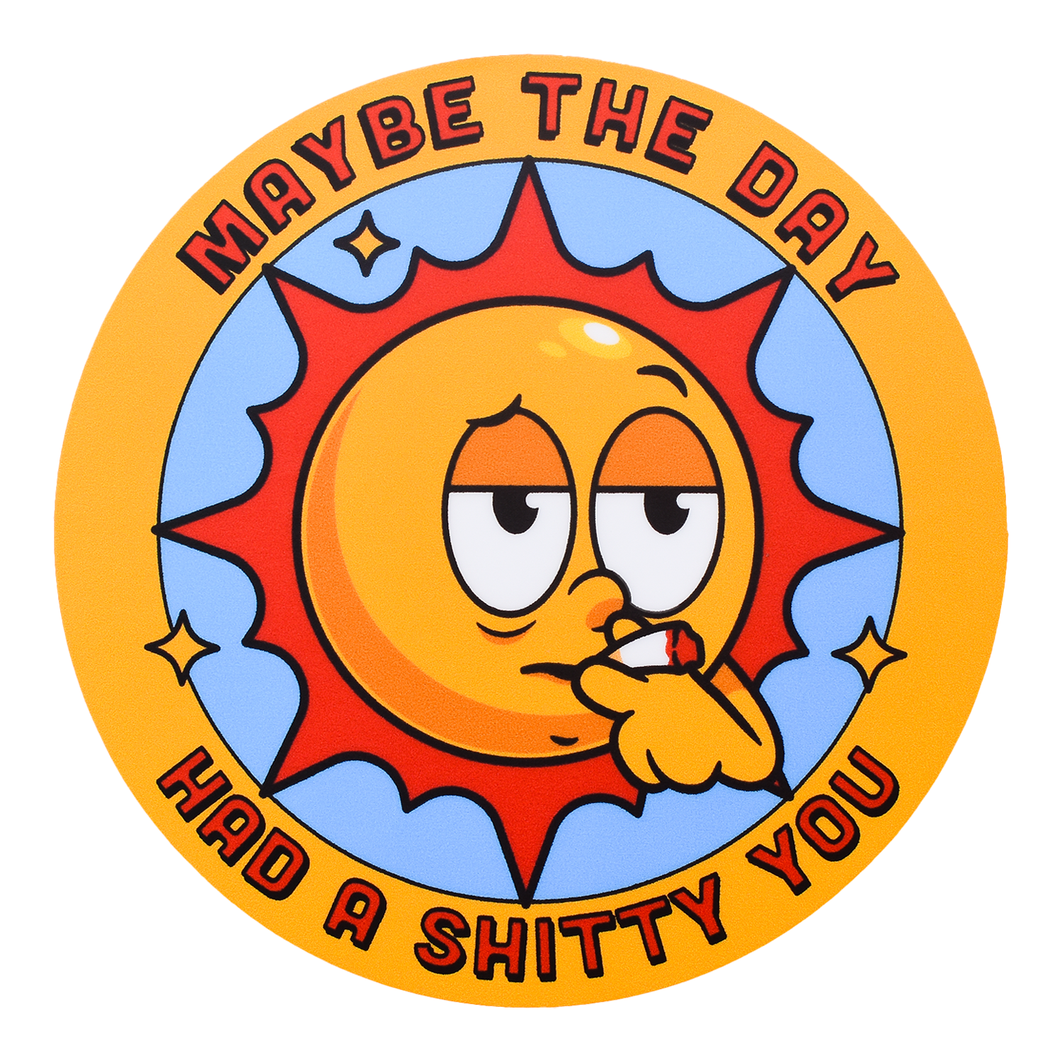 Maybe The Day Sticker