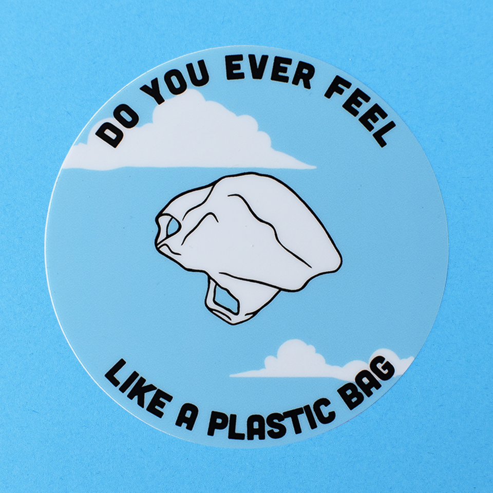 Plastic Bag Sticker
