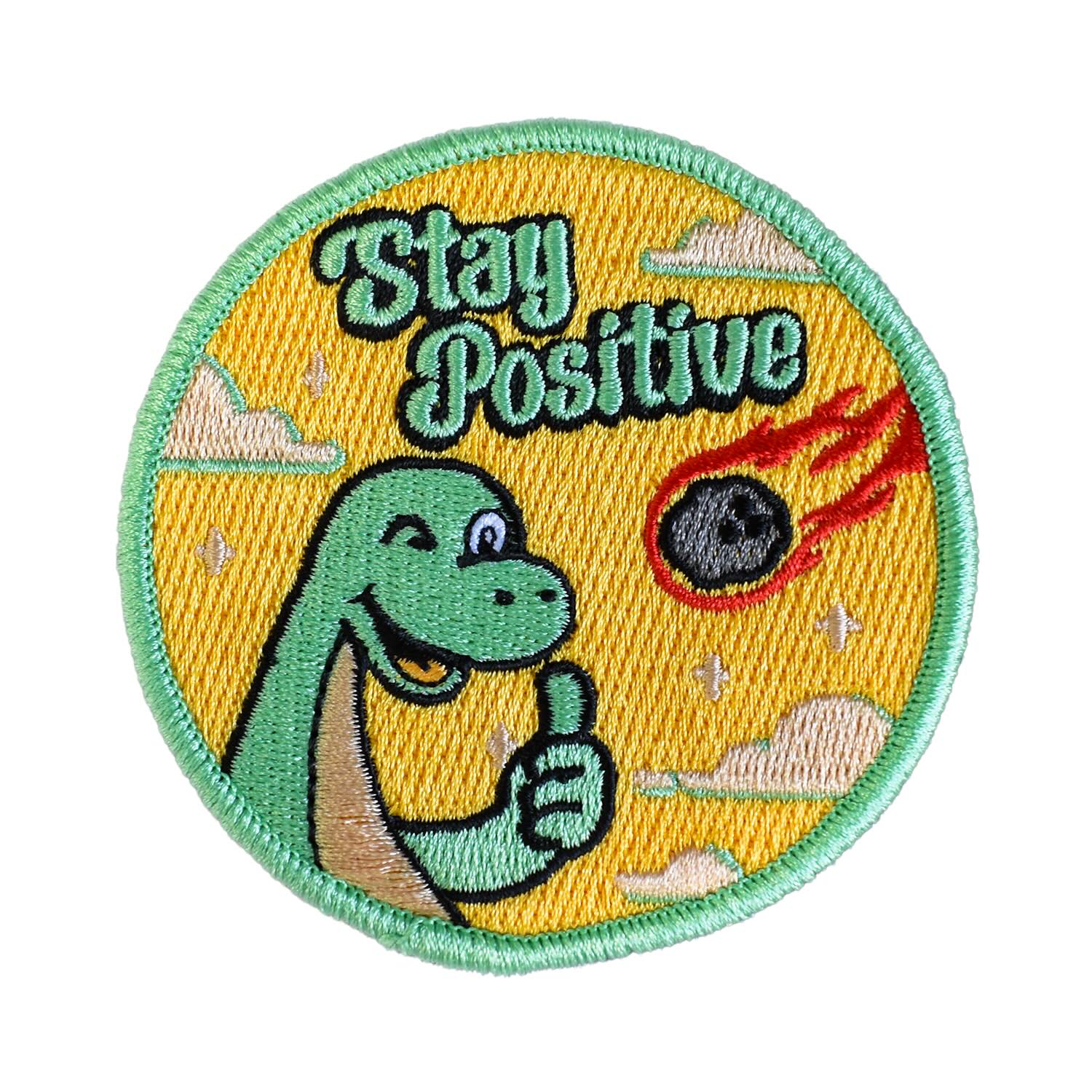 Stay Positive (Hook & Loop Patch)