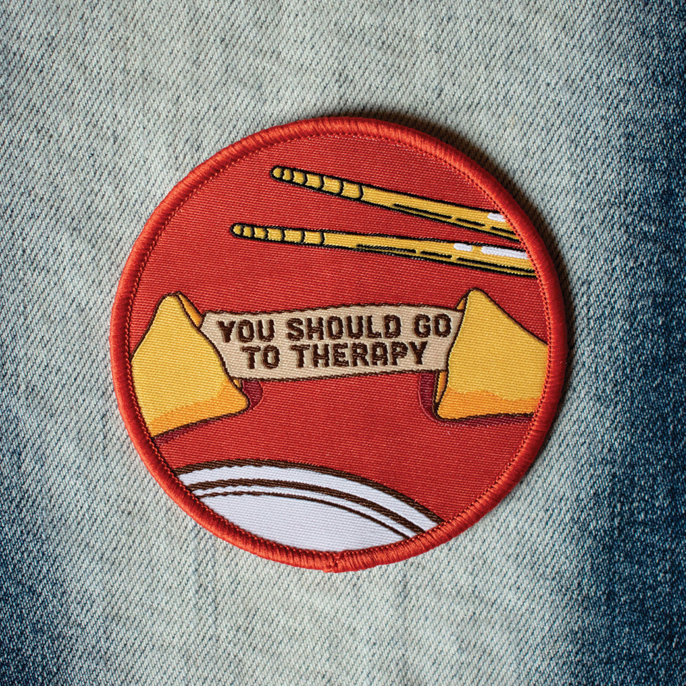 You Should Go to Therapy (Iron-On Patch)